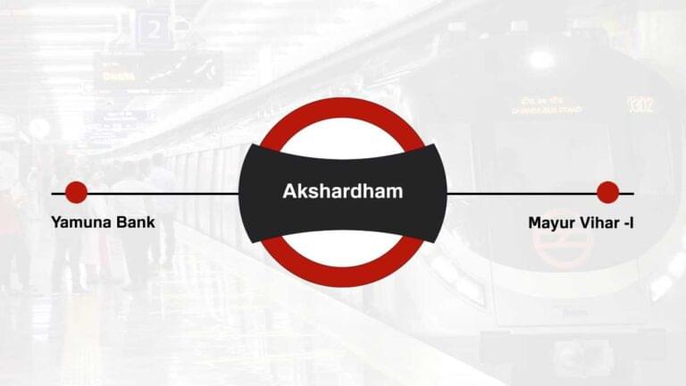 Akshardham Delhi Metro Station Information