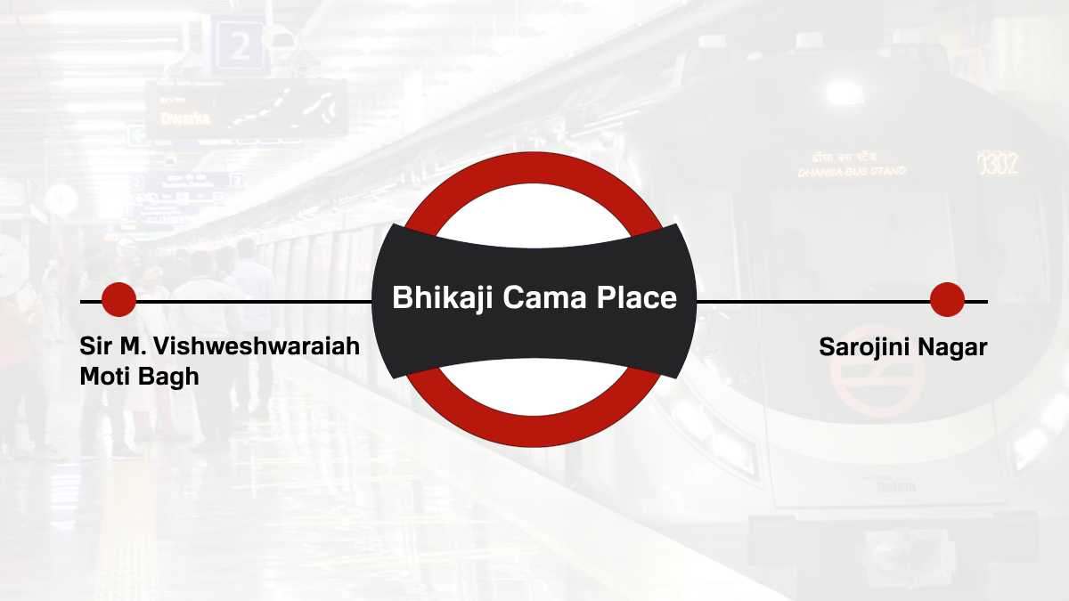 Bhikaji Cama Place Delhi Metro Station Information