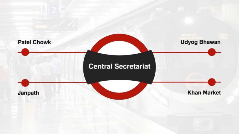 Central Secretariat Delhi Metro Station Information