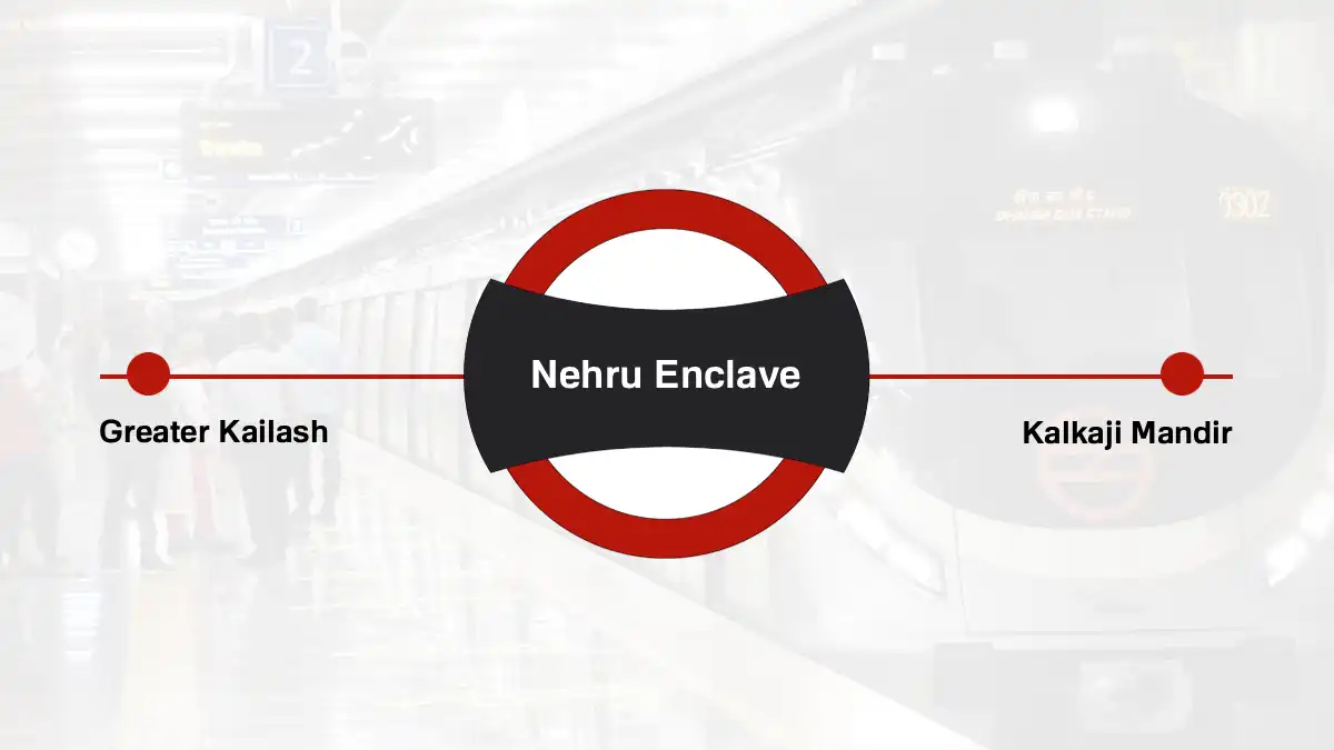 Nehru Enclave Delhi Metro Station Information