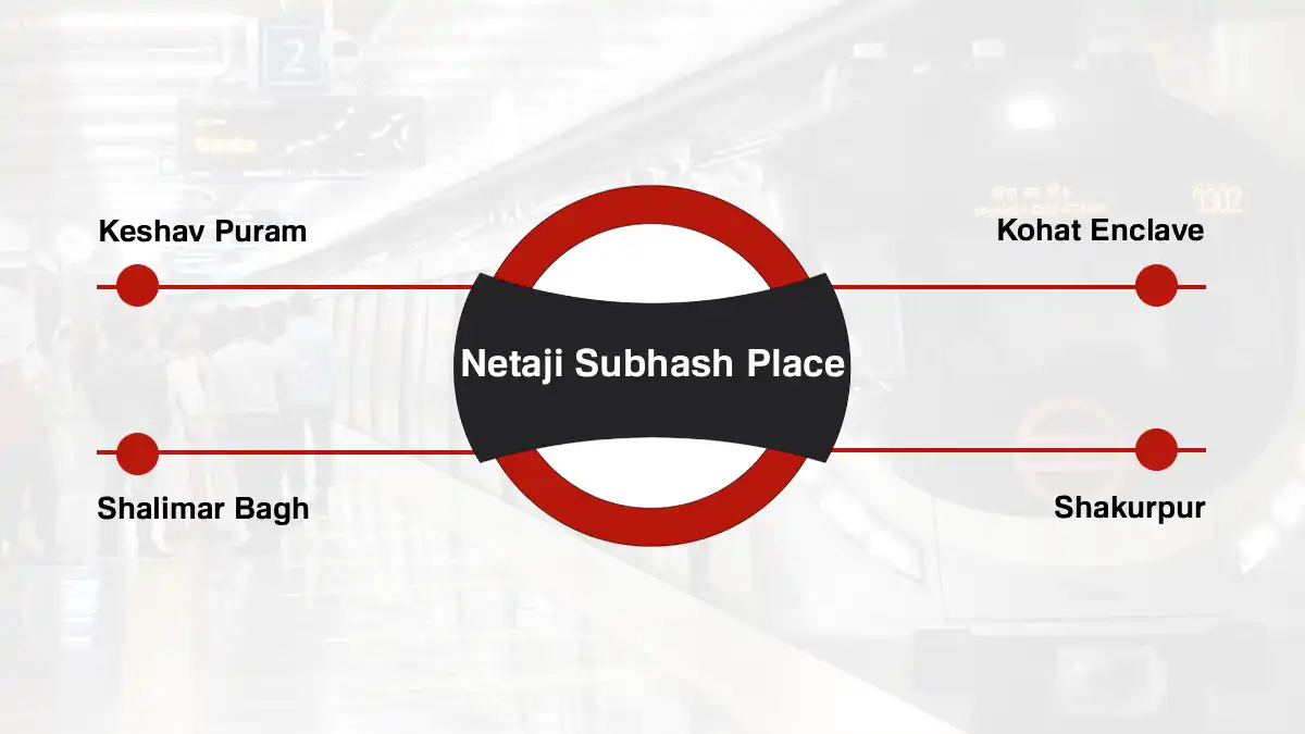 Netaji Subhash Place Delhi Metro Station Information