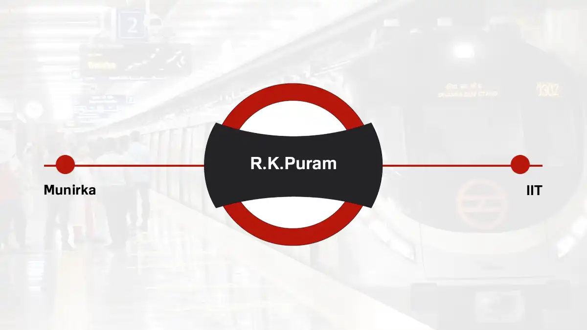 R.K.Puram Delhi Metro Station Information