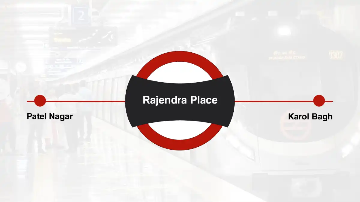 Rajendra Place Delhi Metro Station Information