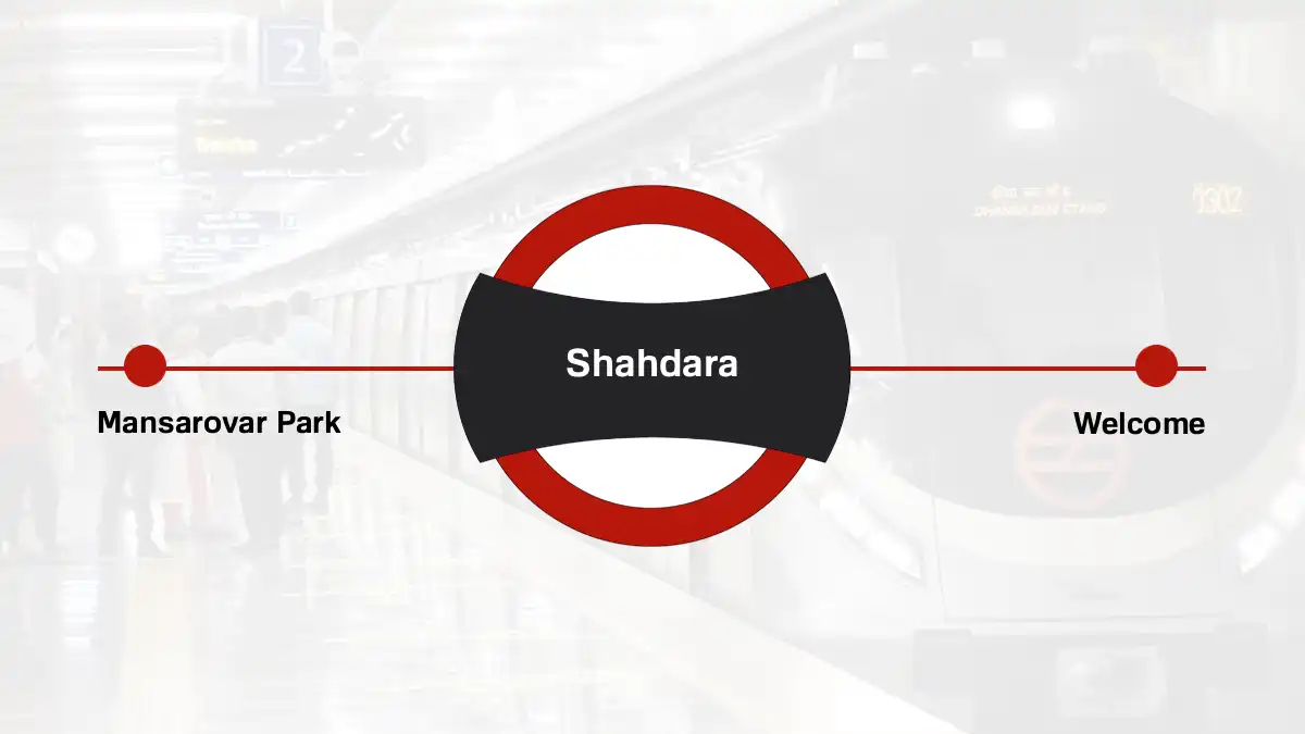 Shahdara Delhi Metro Station Information