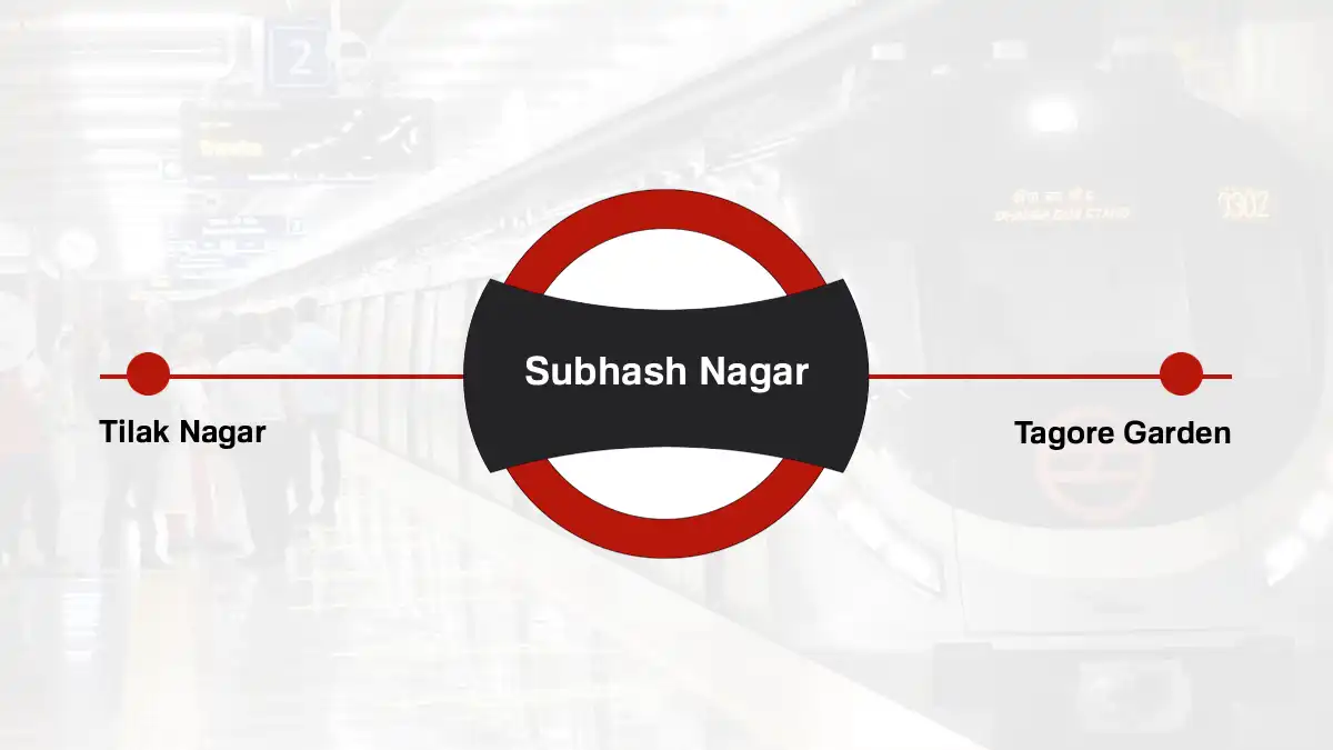 Subhash Nagar Delhi Metro Station Information